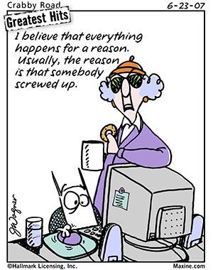 Day Brightener – Post-Christmas Wisdom From Maxine | Loren Berg's Blog