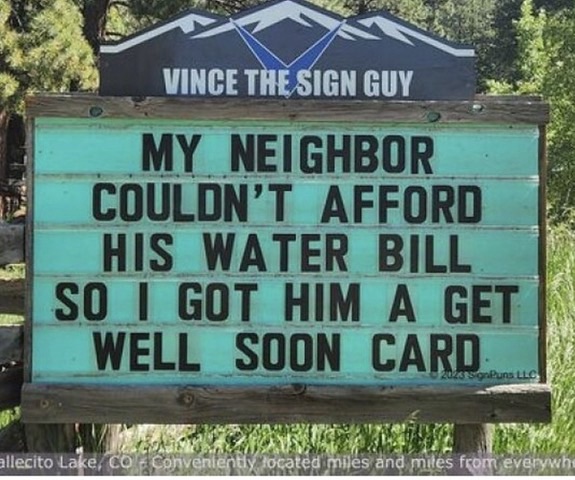 Day Brightener – More From Vince The Sign Guy Plus A Few Other Tidbits ...